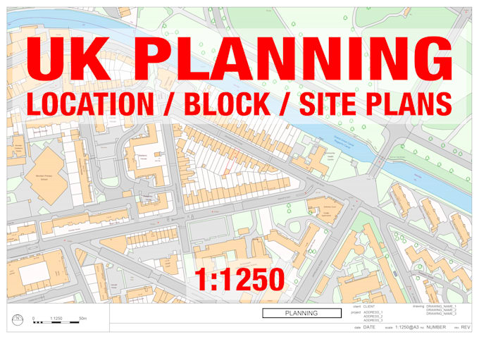 Create scale location, block and site plans for uk planning by ...