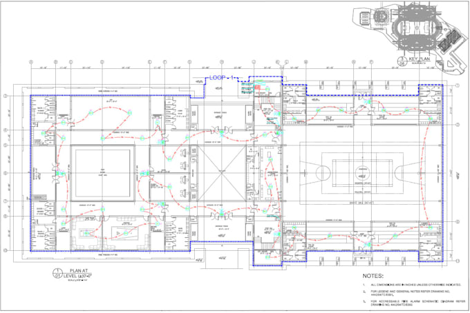 Design addressable fire alarm system layout drawings by Nawabzada17 ...