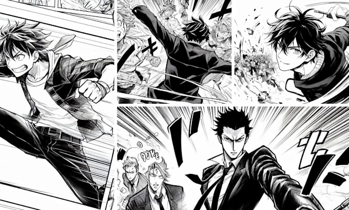 Draw manga panels manga page comic manga comic panel with your manga ...