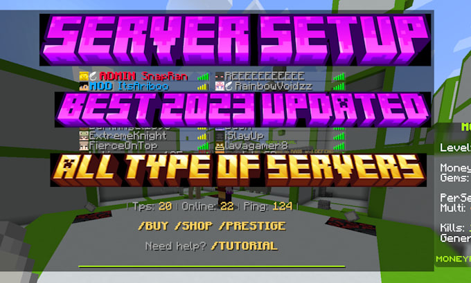 Setup your minecraft server by Dingybus | Fiverr