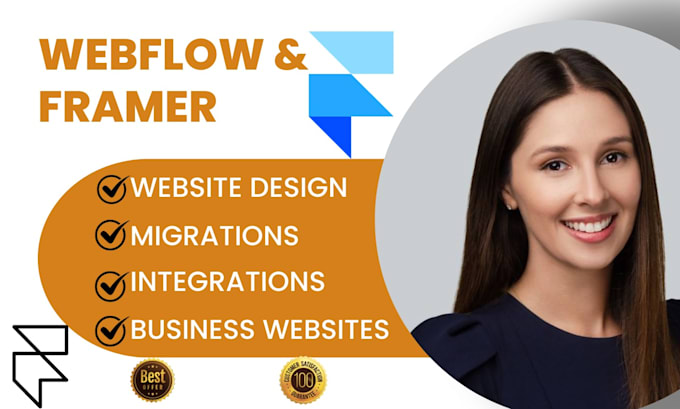 Design and redesign framer website develop webflow framer website by Daph_tech | Fiverr