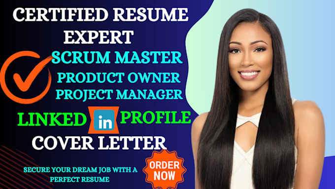 Write a professional scrum master resume and cover letter by Micky_mia ...