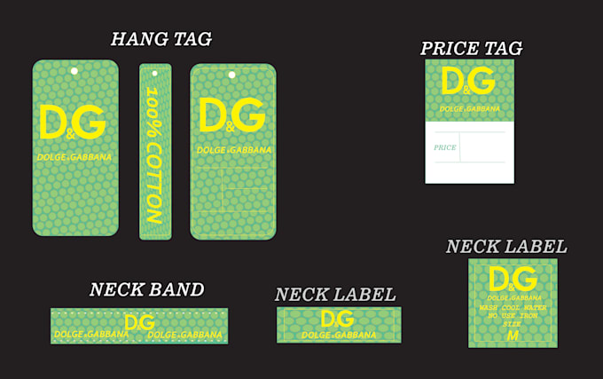 Design hang tag , label, clothing tag, price tag by Asadsab98 | Fiverr