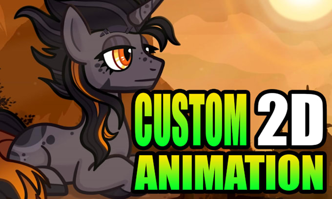Make a fully customizable 2d animation by Fireyugi | Fiverr