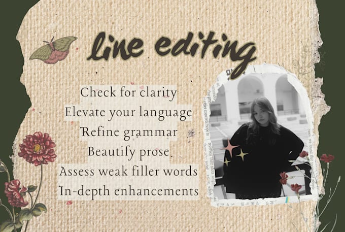 Line edit your creative writing by Brooke_ks | Fiverr