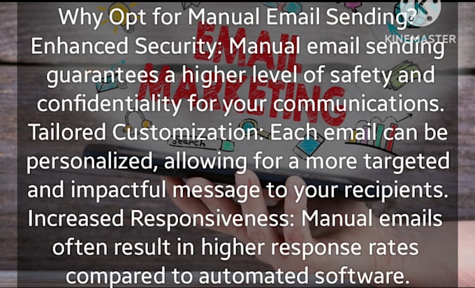 Manually send emails one by one by Furqanayaz619 | Fiverr