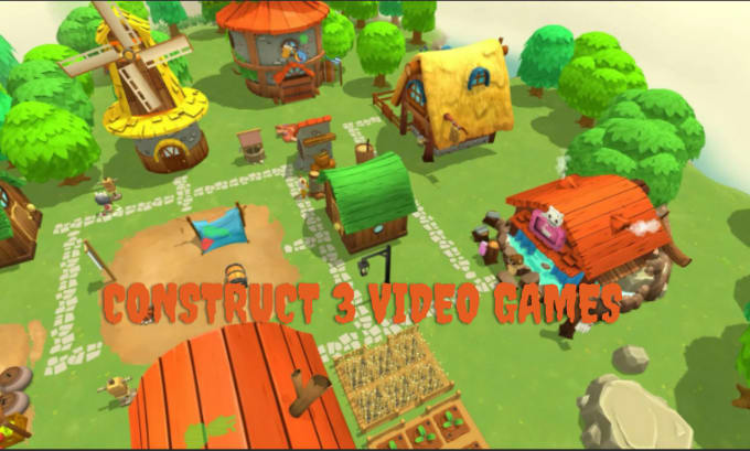 Create custom construct 3 video games for you by Kinvincent | Fiverr