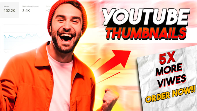 Create captivating youtube thumbnails professionally by Harryhotson ...