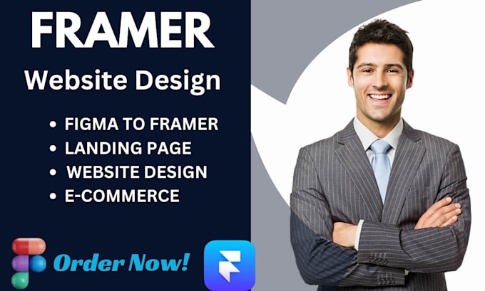 Build a professional website using framer, figma to framer by Mason_jackson01 | Fiverr