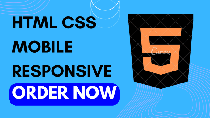 Fix html,css, and mobile responsive issues by Hamzasaeed623 | Fiverr