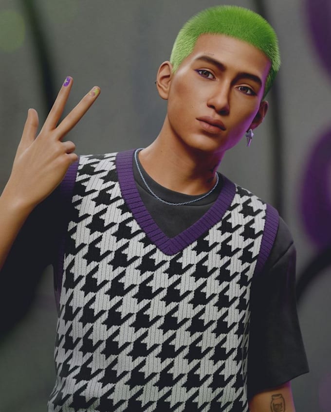 Do 3d character modeling, rigging, 3d animation and cartoon character ...