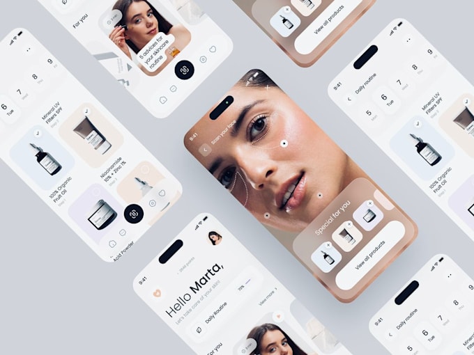 Design a creative ui design in adobe xd or figma by Amelia_visual | Fiverr
