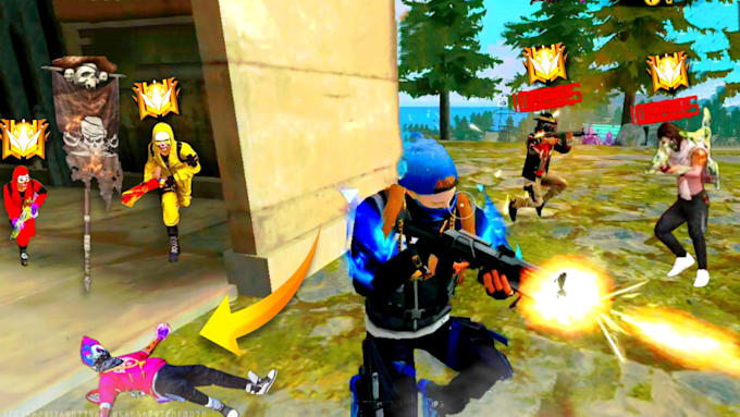 Create stunning free fire thumbnails by Love1437 | Fiverr