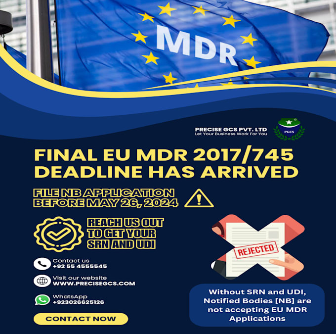 Provide iso 13485, eu rep, srn, eudamed and mdr technical documentation by Precise_gcs | Fiverr