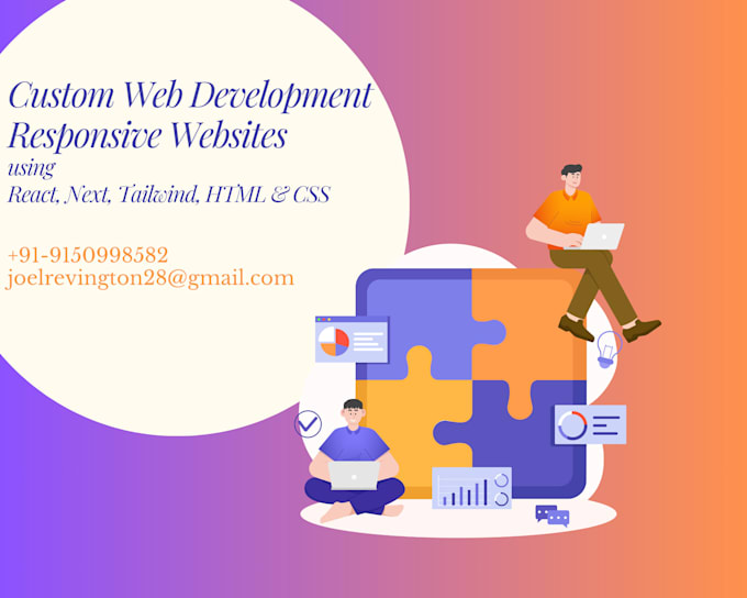 Be Your Frontend Web Developer Using React Next And Tailwind Css By Joelrevington Fiverr 5755