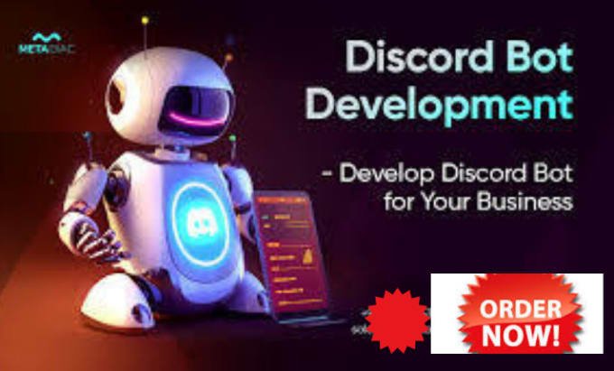 Develop automated discord bot telegram bot for your server by Maahir_arham | Fiverr