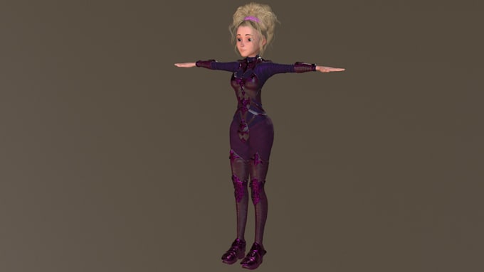 Video Game 3d Character Modeling 3d Game Arts Rigging Unity Unreal