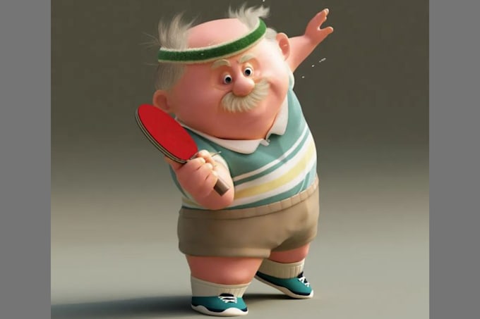 Do 3d character modeling 3d logo design 3d model character animation by ...