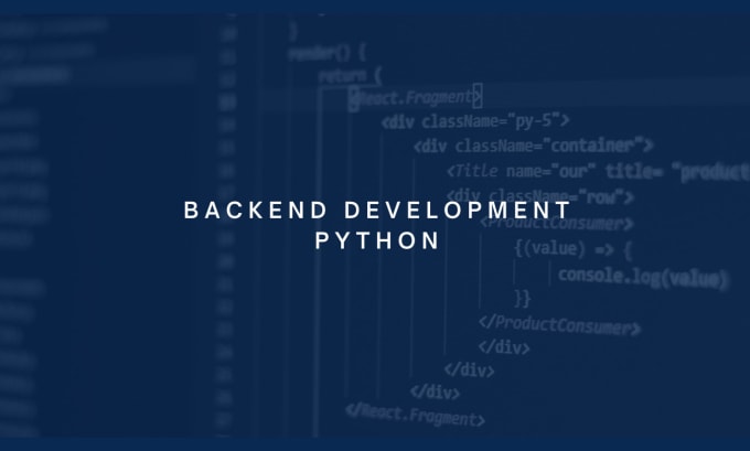 Develop your app backend apis with python by Daniel_caso_dev | Fiverr Develop your app backend apis with python by Daniel_caso_dev | Fiverr