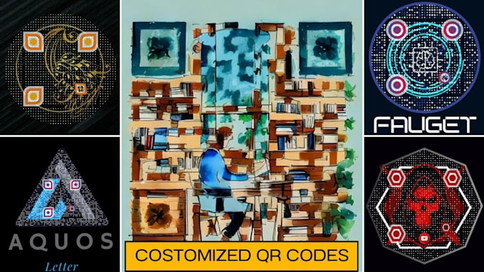 Design custom qr codes and business cards with qr code by Subham ...