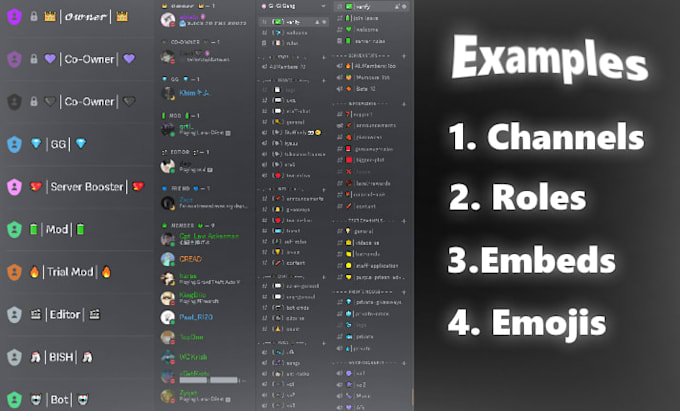 Setup custom discord server by Darkeu04 | Fiverr