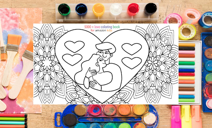 Do coloring page and vector illustration by Designer_shis | Fiverr