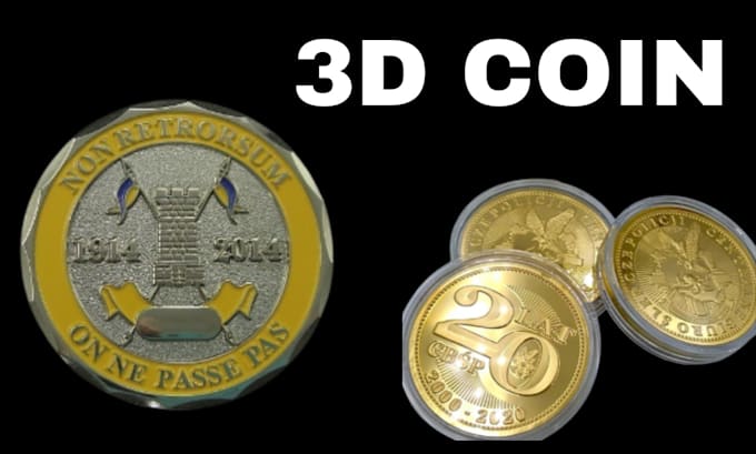 Sculpt printable 3d coin cnc router bas relief medallion nft crypto ...
