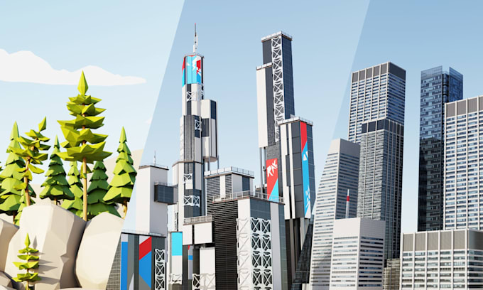 Make environment asset for your game and animation by Exa_ark | Fiverr