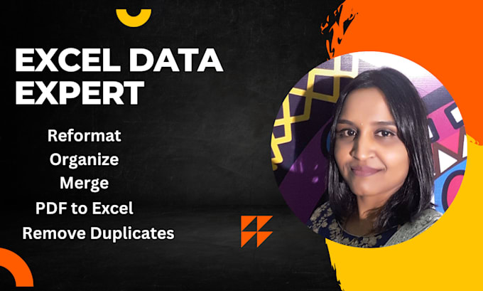 Do excel data entry and cleaning, format, deduplicate, merge sheets by V_yamini | Fiverr