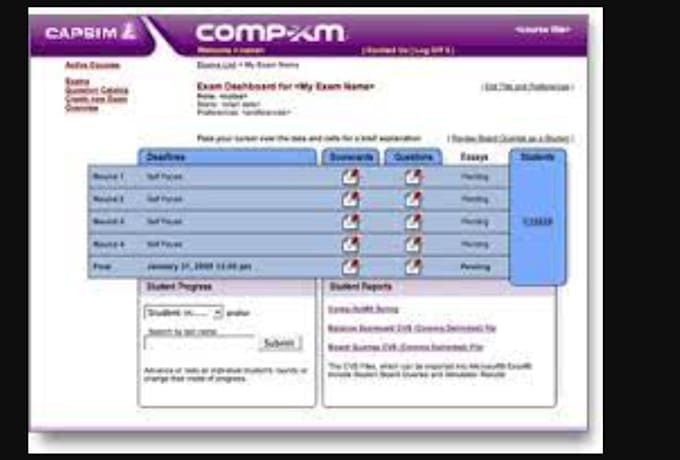 Do capsim compo xm, capstone, simulation rounds and reports by Christineach | Fiverr