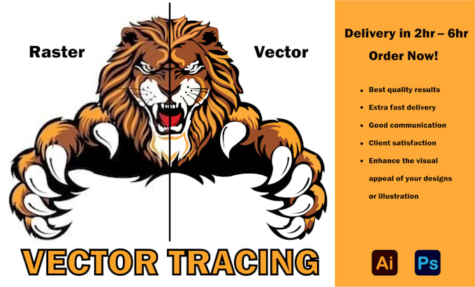 Do precision vector tracing for stunning results by Nadia_42 | Fiverr