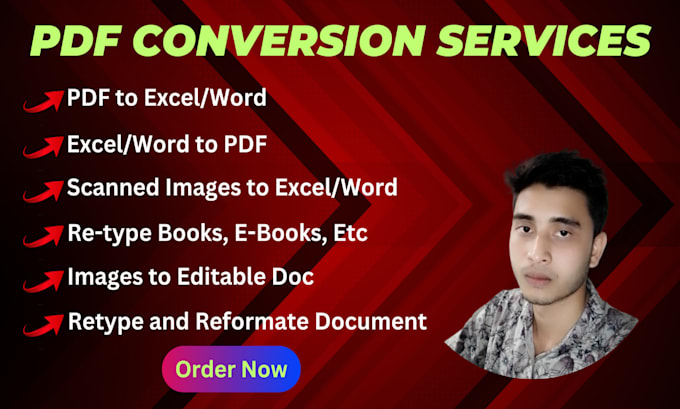 Do web research, ms excel, ms word,pdf conversion, data entry by ...
