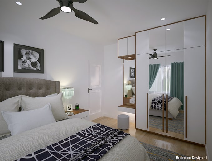 Do 3d modeling, interior and exterior design, realistic rendering by Akibul_viz | Fiverr