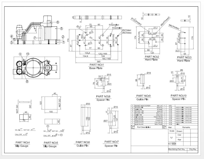 Design 2d and 3d jig and fixture by Bilalmeha | Fiverr