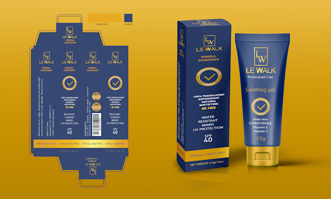 Amazon packaging box, label design, 3d mockup, die cut and box design ...