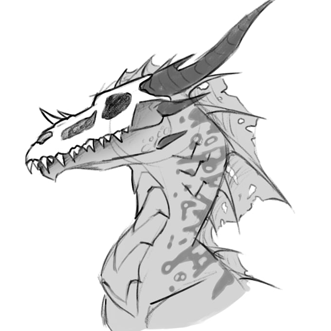 Draw your non human ocs and personas by Justdragongirl | Fiverr