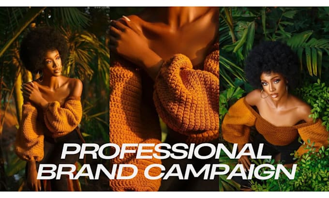 Do photo model campaign with models by Talentburst | Fiverr