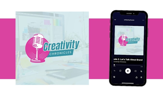 Design you an original podcast logo by Jokidesigns | Fiverr