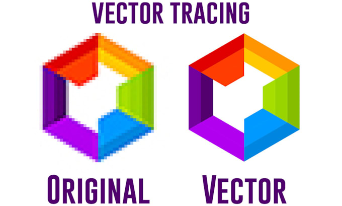 Vector tracing, redraw logo, convert image to vector by Hbarouch | Fiverr