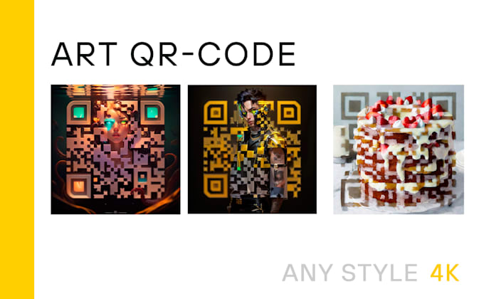 Design custom qr code art in stable diffusion by Rad_content | Fiverr