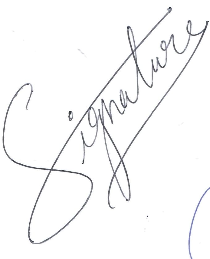Convert your handwritten signature into digital form by Adeelqurexhi ... Convert your handwritten signature into digital form by Adeelqurexhi ...