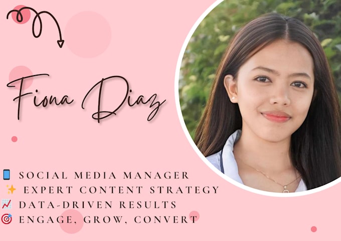 Be your social media manager by Fiona_diaz | Fiverr