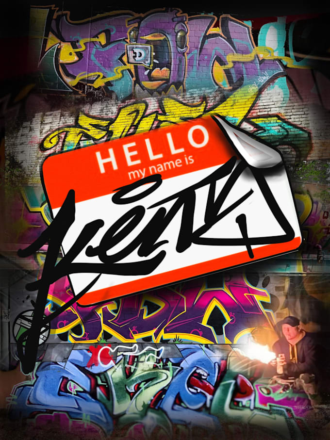 Draw graffiti of your name by Machfit | Fiverr
