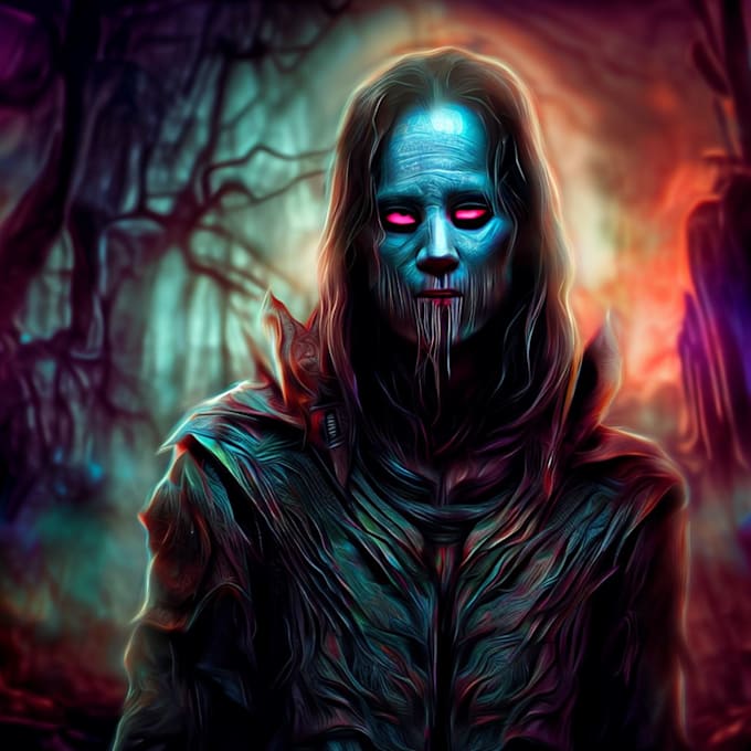 Make a fantasy horror character by Nomgulg | Fiverr