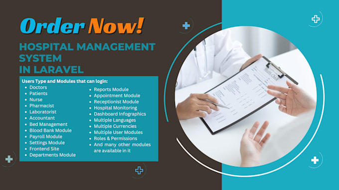 Develop, design and customize hospital management system by ...