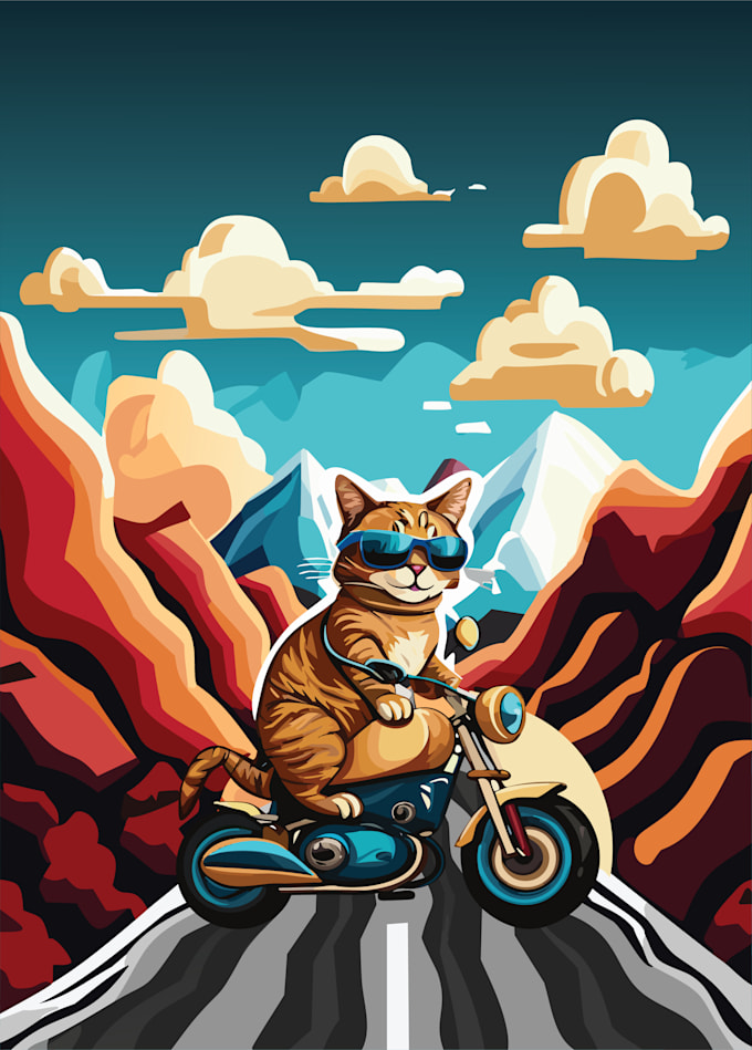 Create fun professional vector illustrations by Lukeulriksen260 | Fiverr