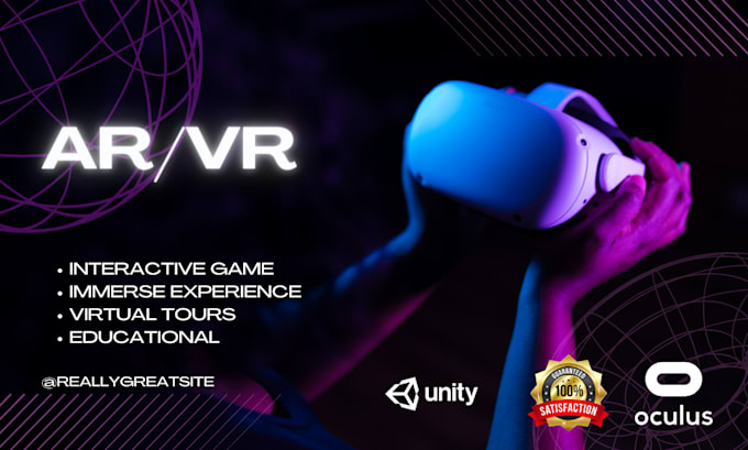 Create vr ar experienced apps in unity engine for quest 2,3 by ...