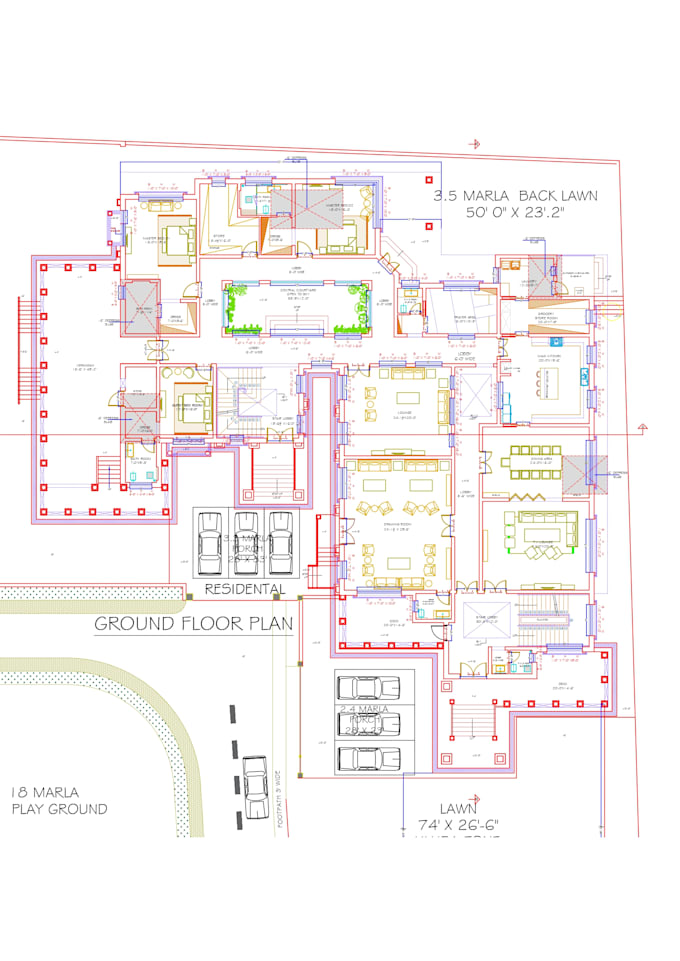 Draft architectural plans, structural mep drawings in autocad ...