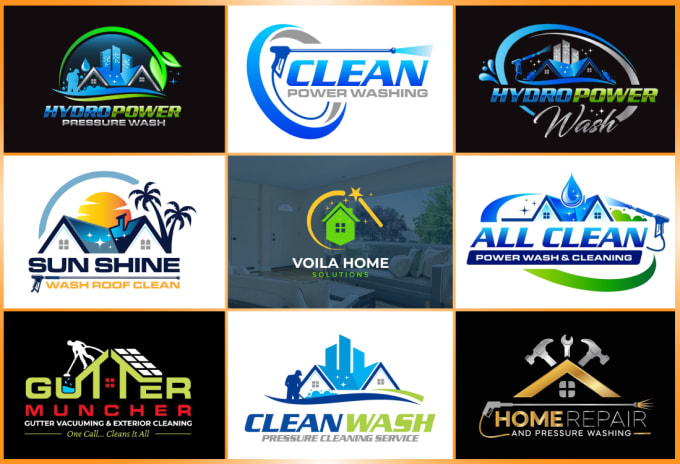 Do high quality cleaning, power washing and pressure washing logo ...