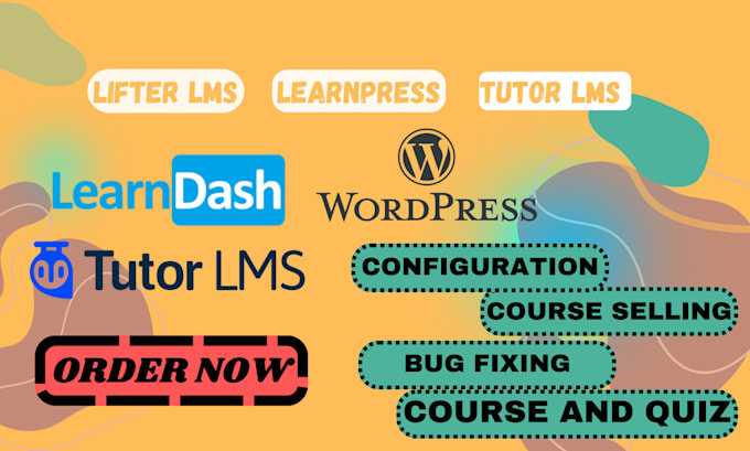 Design wordpress learndash tutor lms website by elearning online course by Timmycrm | Fiverr